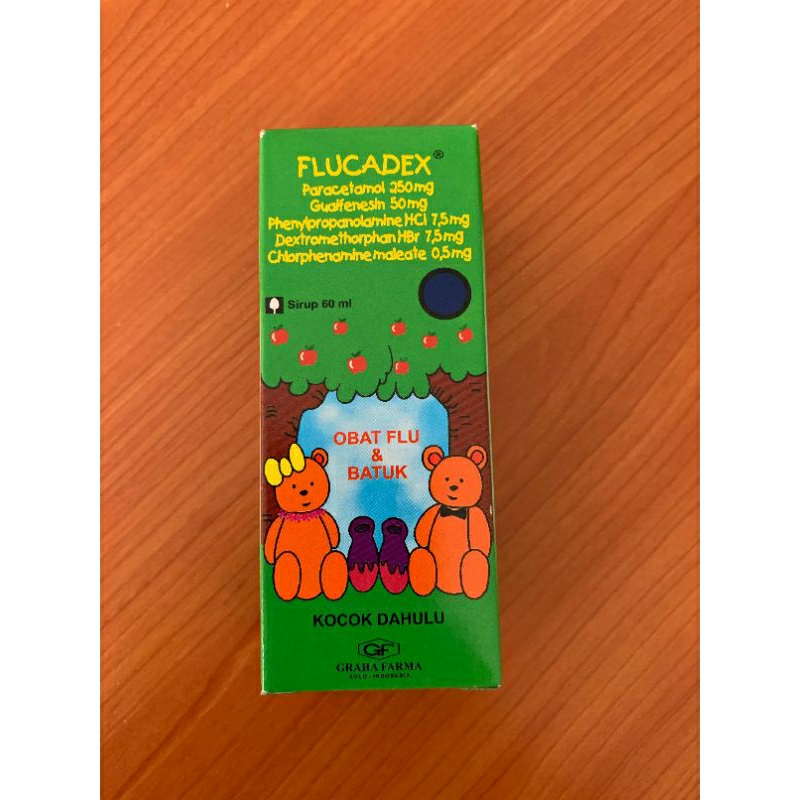 Jual Flucadex sirup 60ml - obat flu & batuk anak | Shopee Indonesia