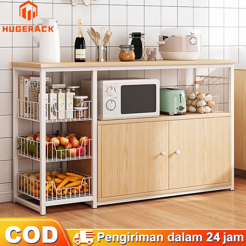 Jual Lemari Rak Dapur Rak Oven Rak Dapur Microwave Rak Bumbu Dapur Rak ...