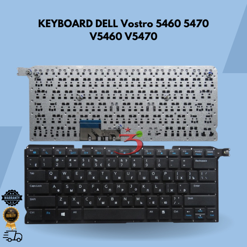 Jual Keyboard Dell Vostro 5460 5470 V5460 V5470 Hitam | Shopee Indonesia