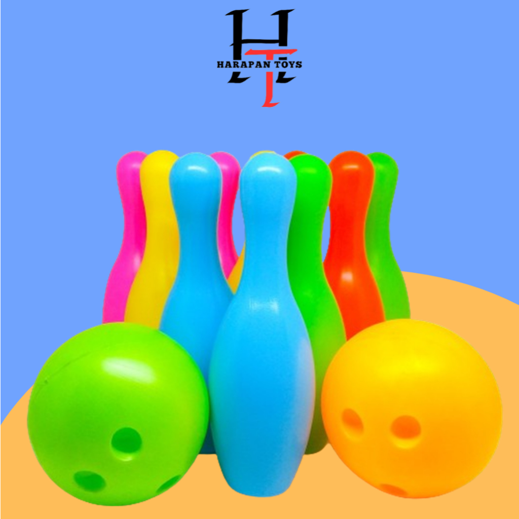 Jual Mainan Anak Bola Bowling Boling Bolling Ball Set Olahraga Sport ...