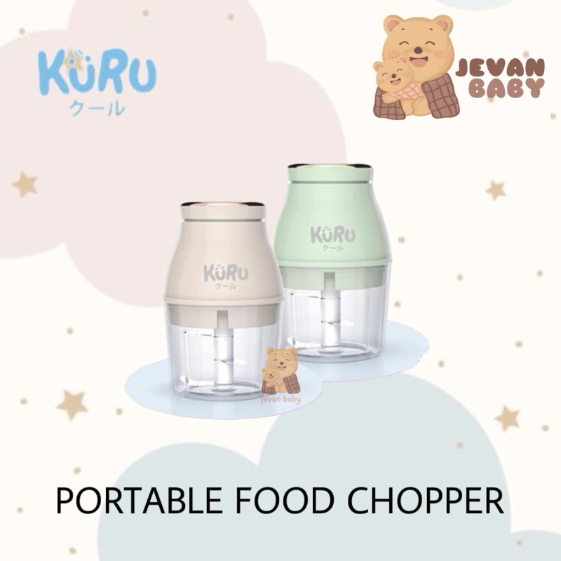 Jual Kuru Baby Portable Mini Chopper - Food Chopper Elektrik Blender ...