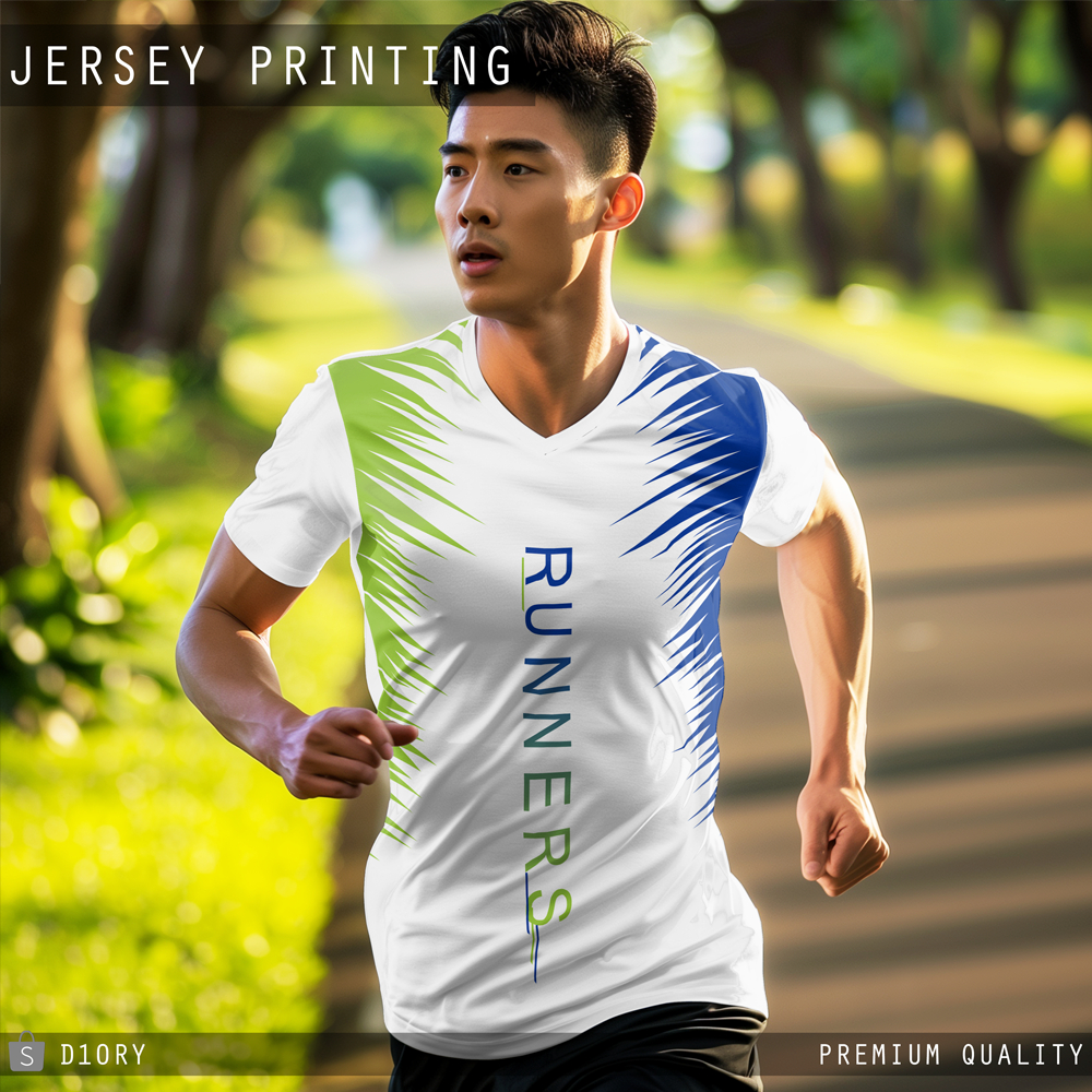 Jual Baju Jersey Pelari Gabut 104 Kaos Running Unisex Dry Fit Pakaian ...