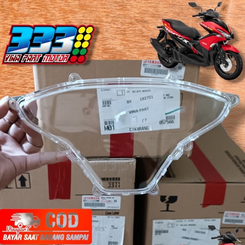Jual kaca mika speedometer yamaha aerox 155 new connected BBP | Shopee ...