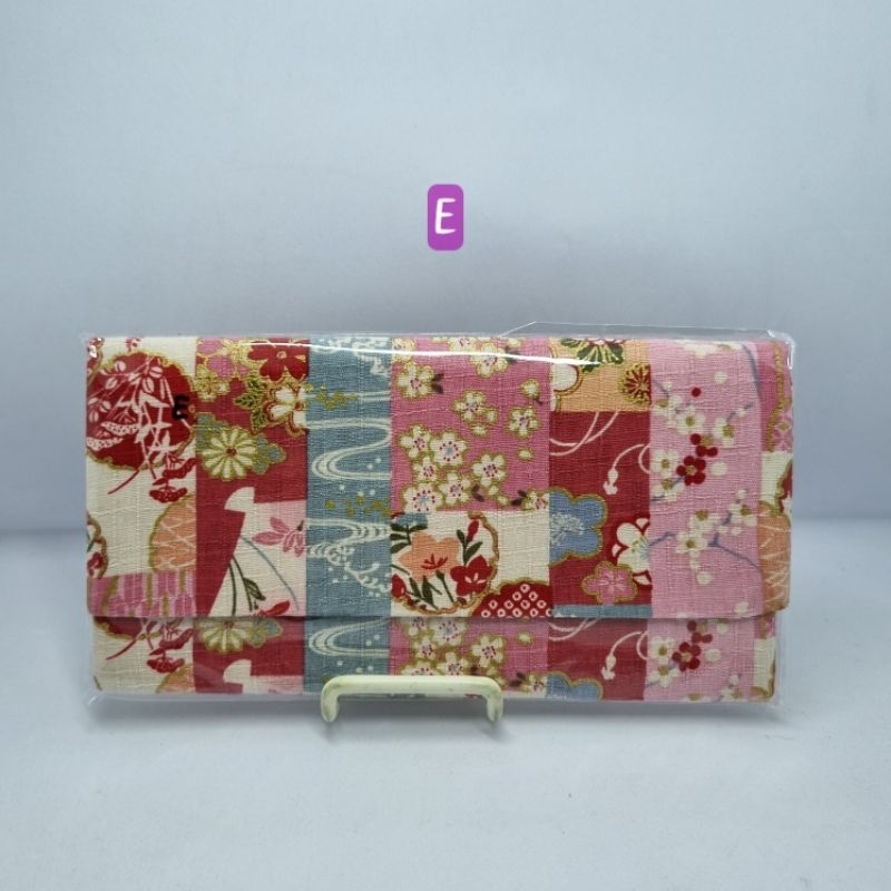 Jual HANDMADE JAPANESE LONG PINK WALLET JAPANESE COTTON FABRIC SW-70 ...