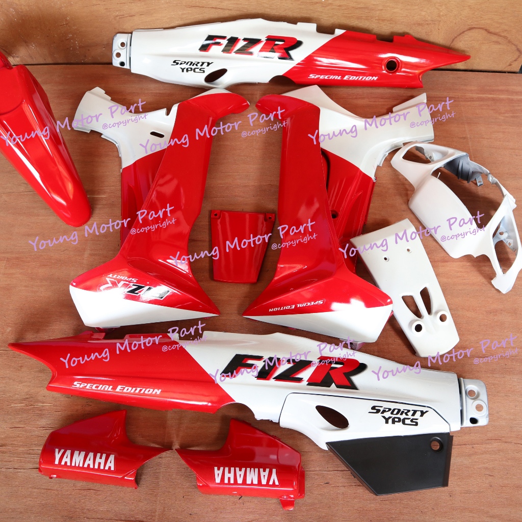Jual Cover Bodi Full Set Body Fizr Fiz R Malboro Merah Putih | Shopee ...