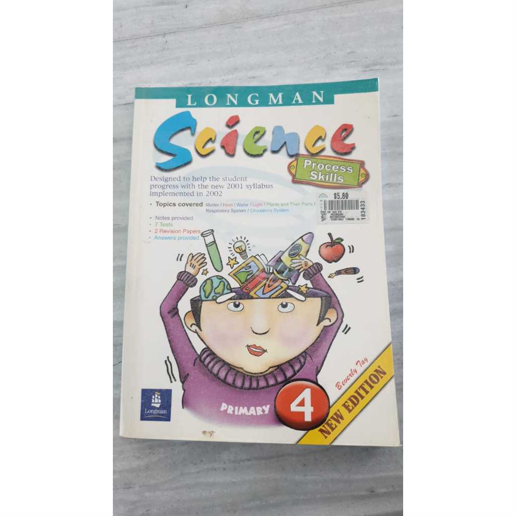 Jual LONGMAN SCIENCE PROCESS SKILLS PRIMARY 4 NEW EDITION | Shopee ...