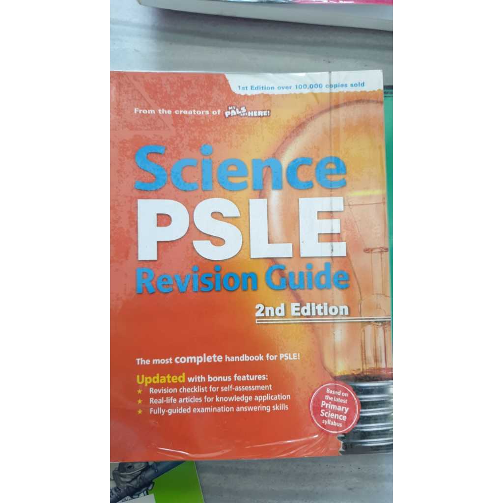 Jual SCIENCE PSLE REVISION GUIDE 2ND EDITION - THE MOST COMPLETE ...