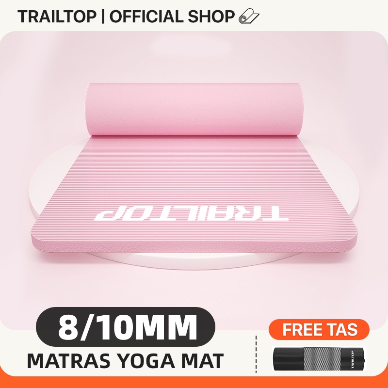 Jual TrailTop Yoga Mat NBR Matras Olahraga Matras Yoga Anti Slip Karpet ...