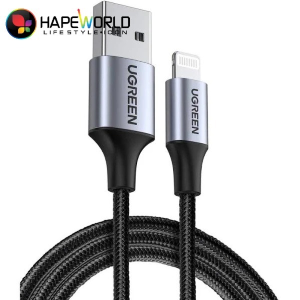 Jual UGREEN Kabel Data iPhone Lightning Mfi 5 6 7 8 X Xr Xs Fast ...