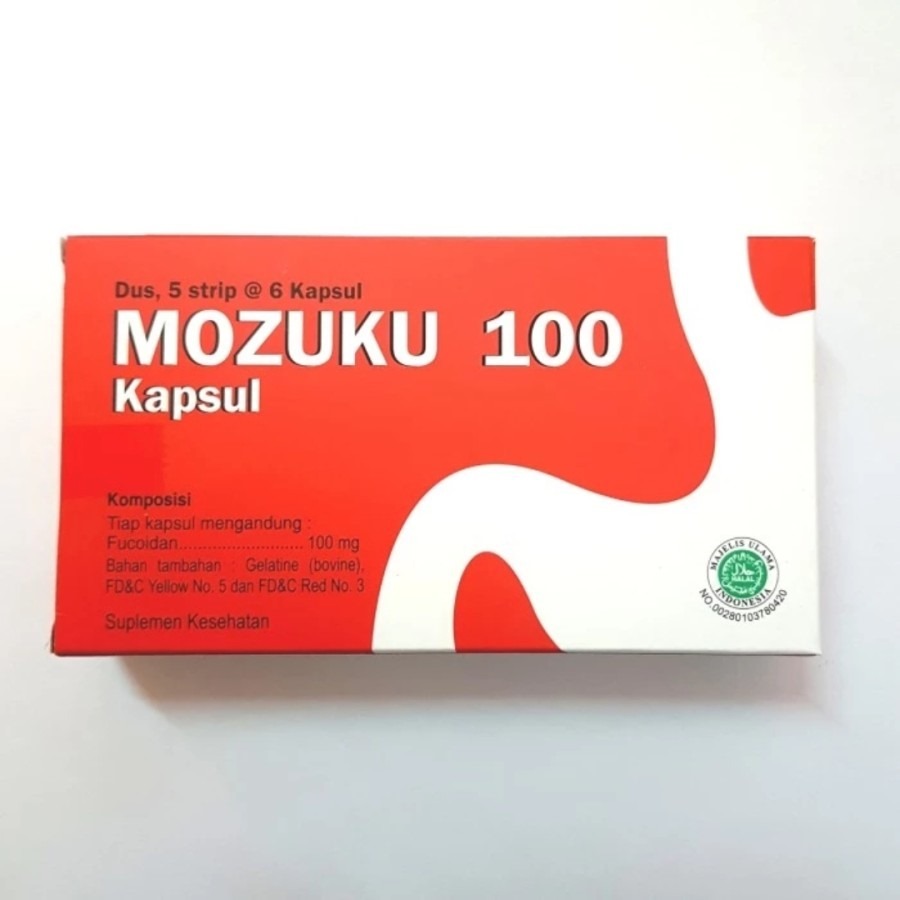 Jual Mozuku 100 mg Box isi 30 tablet | Shopee Indonesia