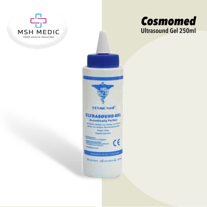 Jual COSMOMED ULTRASOUND GEL - ULTRASONIC GEL USG JELLY DOPPLER 250 ML ...