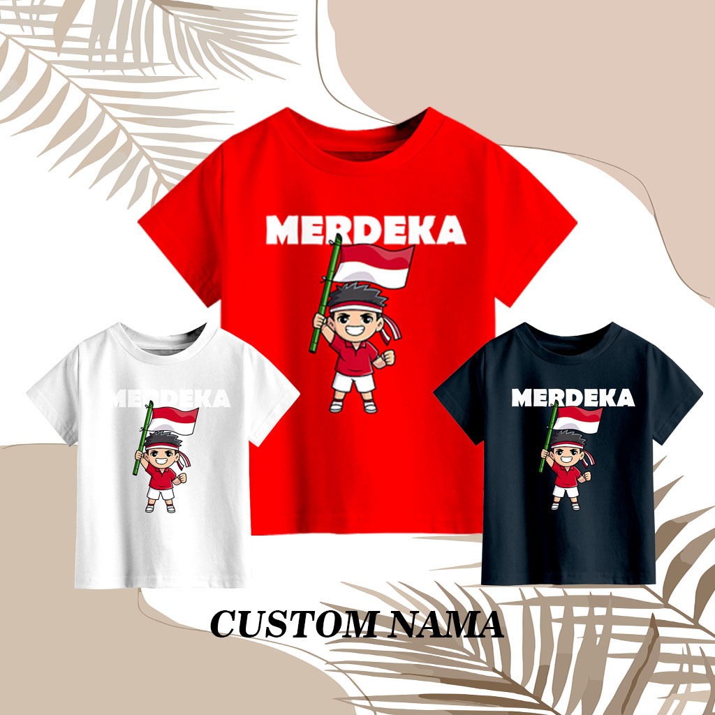 Jual Kaos atasan anak kemerdekaan indonesia merah putih HUT RI 79 Free ... Jual Kaos atasan anak kemerdekaan indonesia merah putih HUT RI 79 Free ...