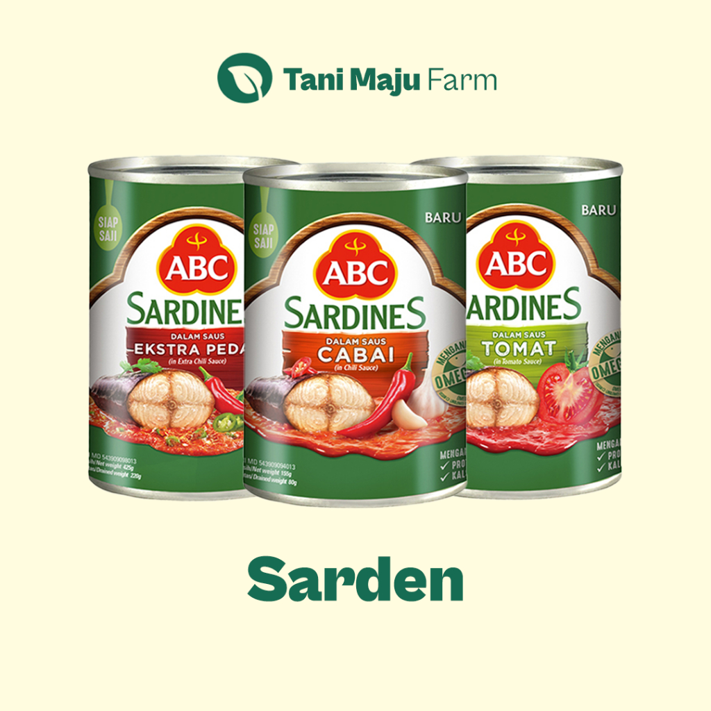 Jual ABC Sarden Dalam Saus Tomat Cabai Ekstra Pedas Sardines (1 pcs) - REGULER / INSTANT ...