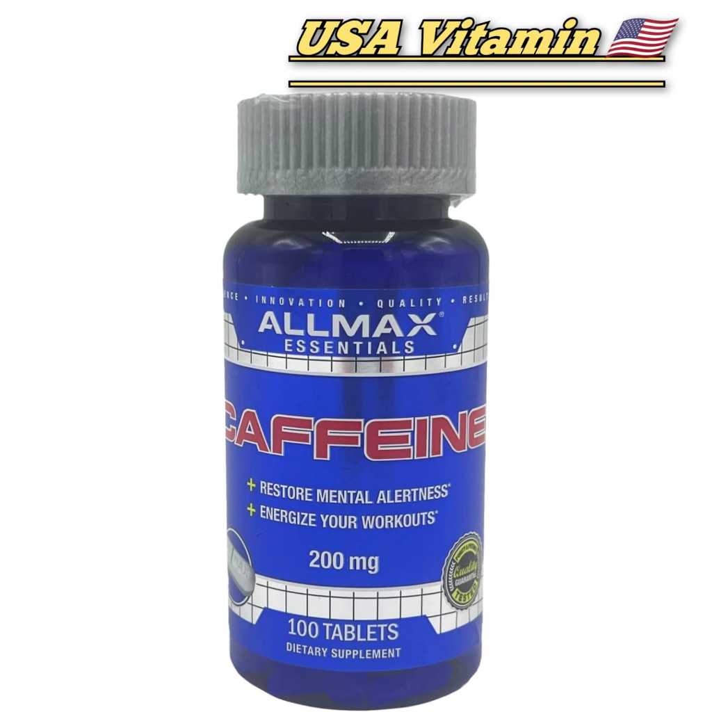 Jual Allmax Nutrition Caffeine 200 mg 100 Tablets All Max Kafein ...