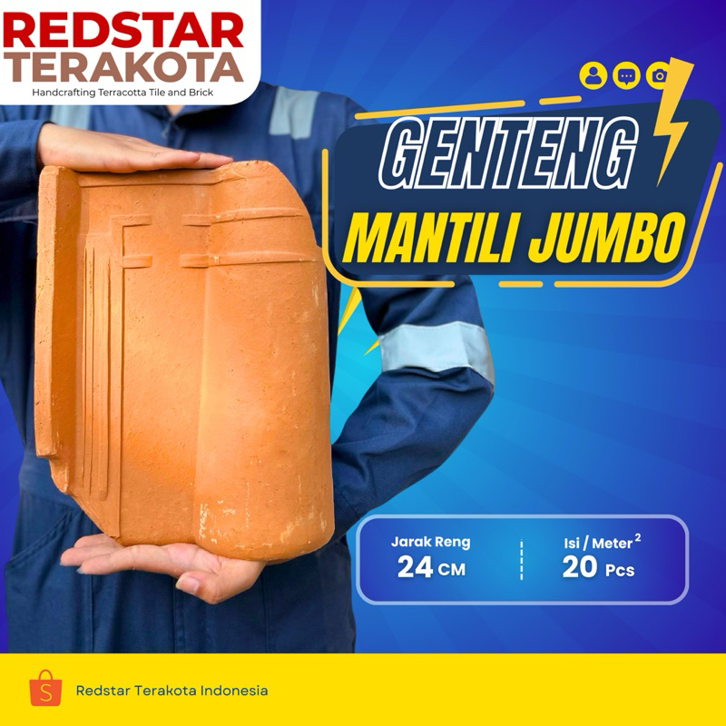 Jual Genteng Mantili jumbo | Shopee Indonesia
