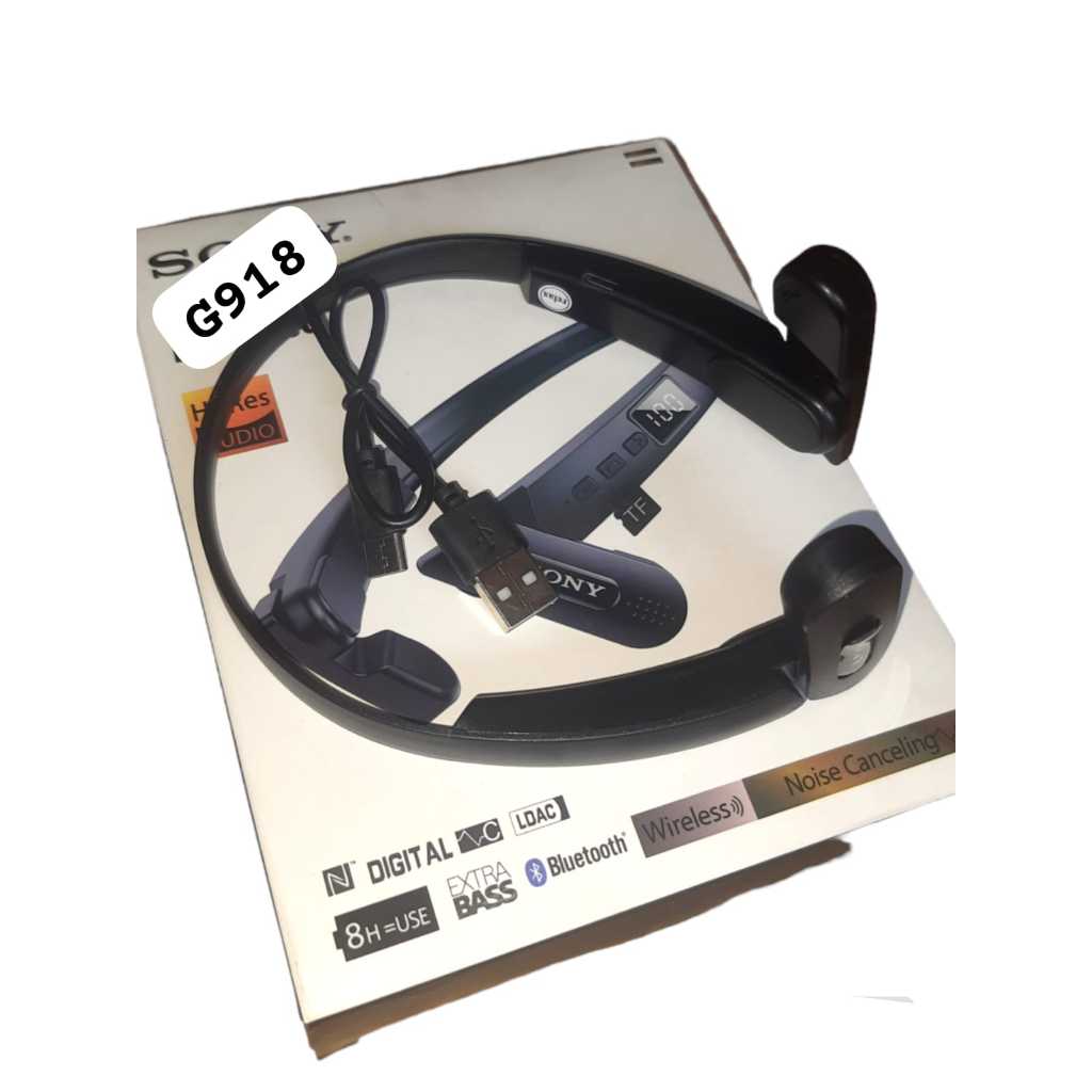 Jual G918 OEM HEADSET HEADPHONES BONE CONDUCTION STEREO BLUETOOT ...