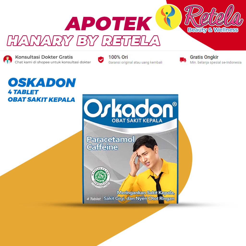 Jual OSKADON 1 STRIP 4 TABLET | Shopee Indonesia
