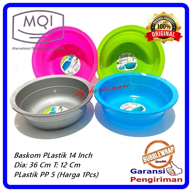 Jual Baskom PLastik Besar 14 Inch Diameter 36 Cm 6.5 Liter Plastik ...
