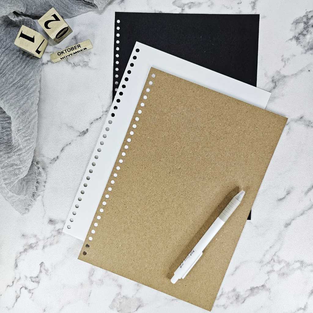 Jual [ TOOKE ] Divider / Index Pastel for Binder Note / Loose Leaf A5 ...