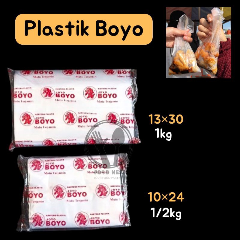 Jual Plastik boyo 1kg 1/2kg | Shopee Indonesia