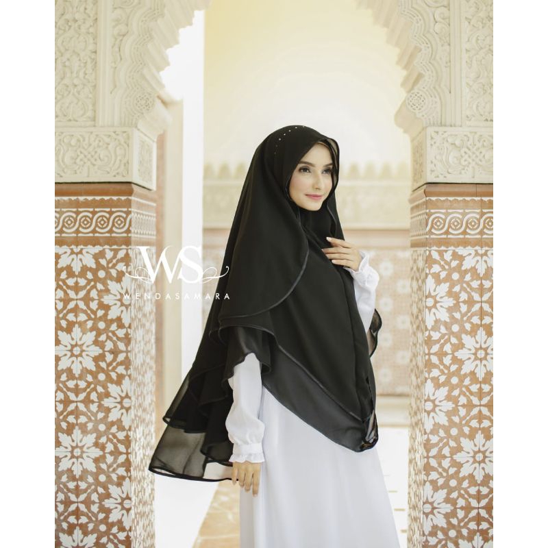 Jual KHIMAR VEIL 3 LAYER | Shopee Indonesia