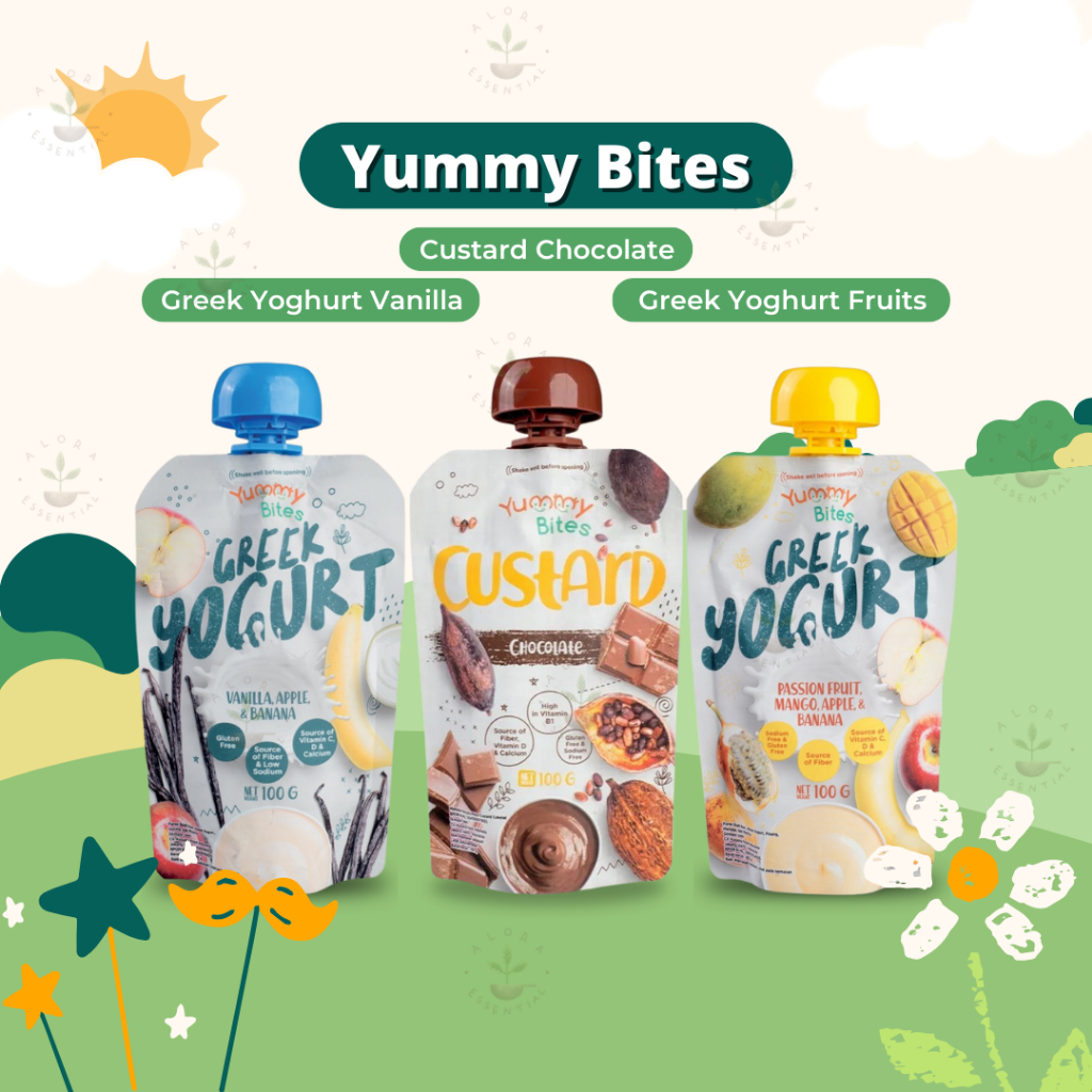 Jual Yummy Bites Yogurt - Yoghurt Yogurt Bayi Puree Bayi - Yummy Bites ...