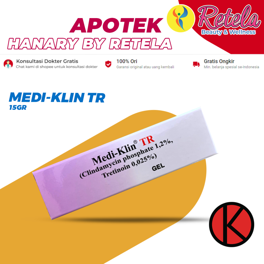 Jual MEDIKLIN TRETINOIC 15GR | Shopee Indonesia