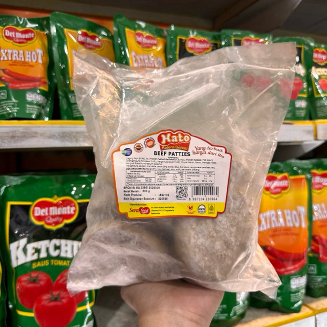 Jual HATO beef patties 500g | Shopee Indonesia