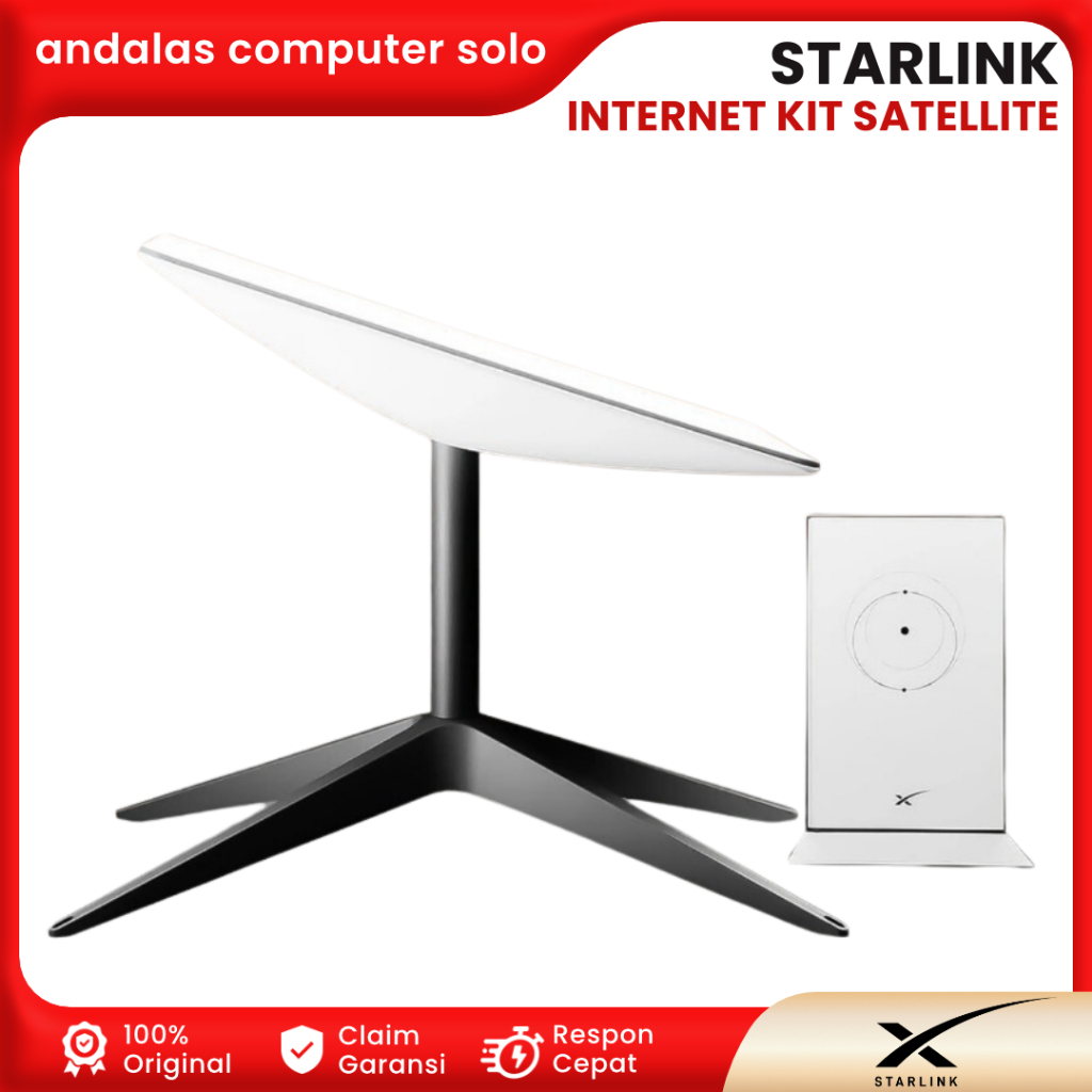 Jual STARLINK STANDARD INTERNET KIT SATELLITE ANTENNA & WIFI ROUTER KIT ...