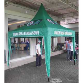 Jual Atap Kain Tenda Kerucut 3x3 bahan Standar atau Premium/Full ...