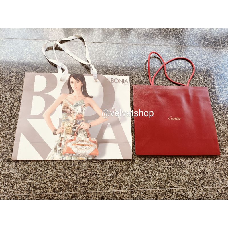 Jual Paperbag Shopping Bag tas belanja exclusive branded original Oleh ...