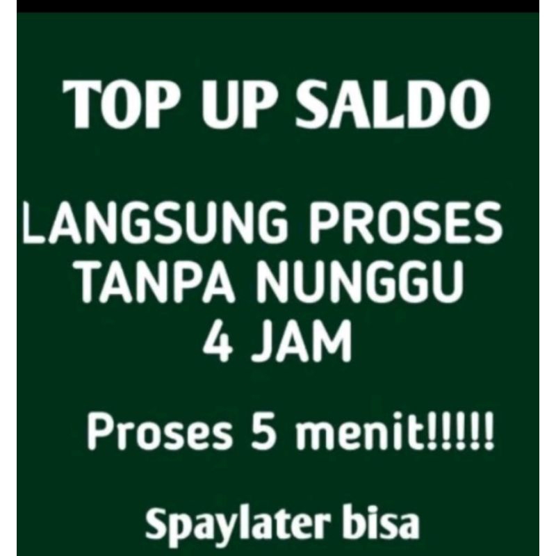 Jual top up Saldopaylater cepat dan amanah | Shopee Indonesia
