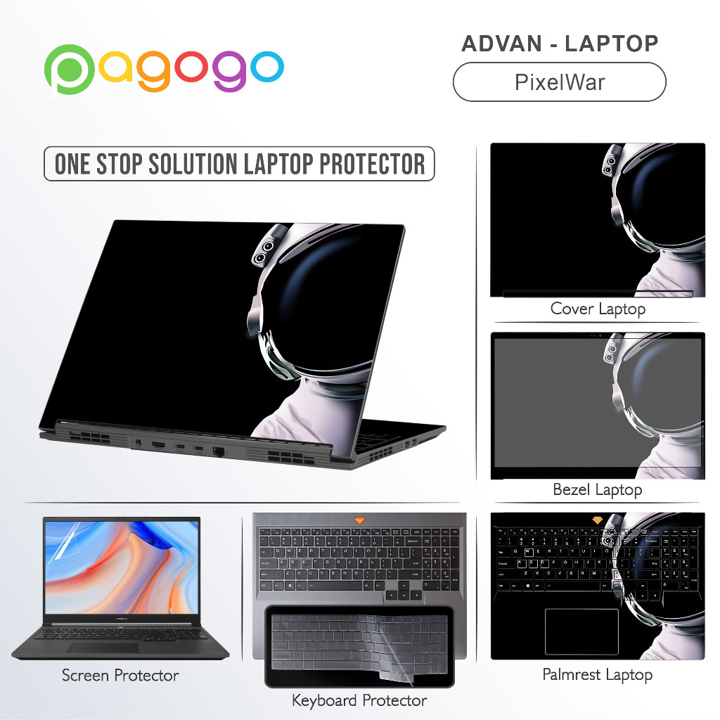 Jual Screen Guard Skin Keyboard Protector Garskin Stiker Laptop Advan ...