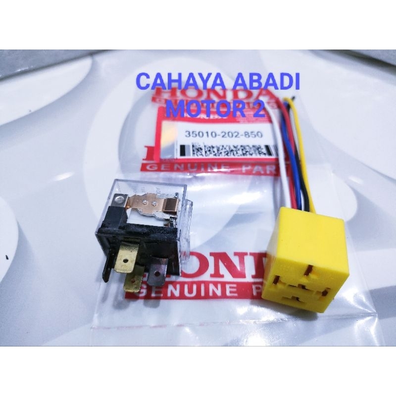 Jual RELAY KLAKSON+SOKET ALL TIPE MOTOR COCOK UNTUK SEMUA TIPE MOTOR ...