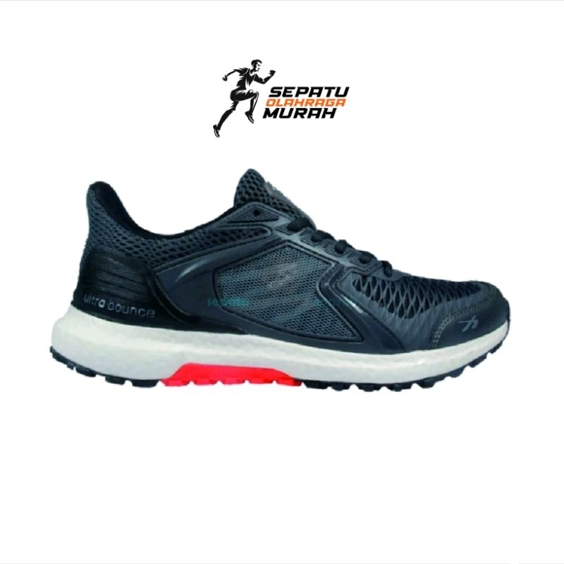 Jual Spotec SPC ultra Sepatu Olahraga Murah | Running Abu Tua Putih | Shopee Indonesia