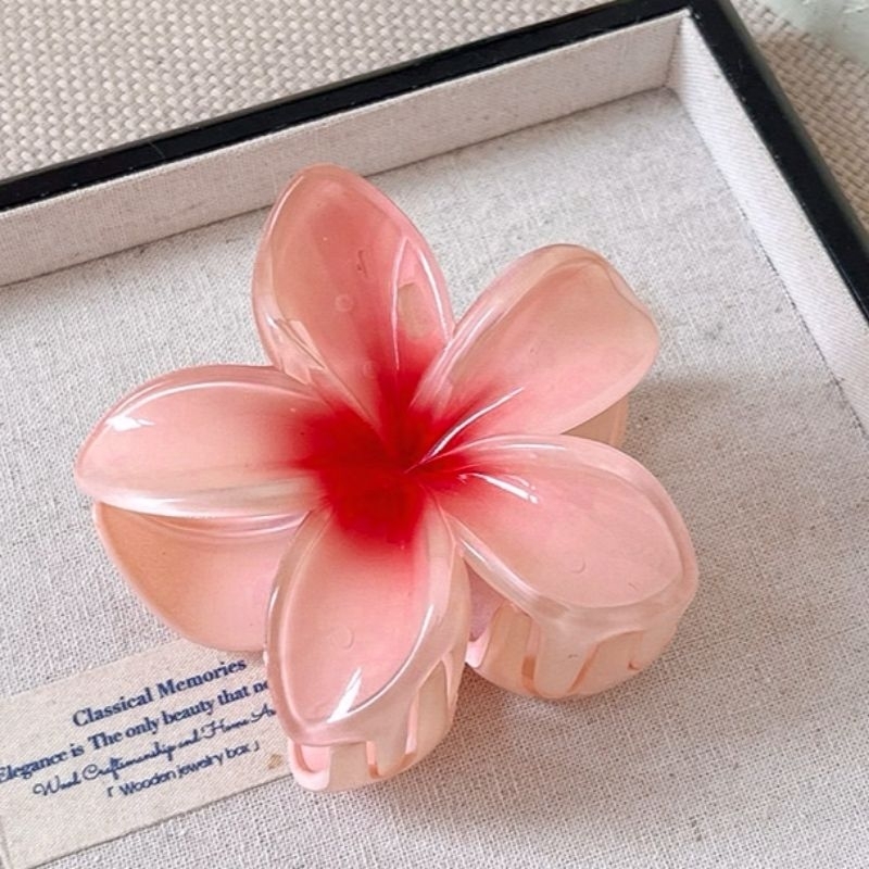 Jual Jepit Bunga Kamboja Jedai Rambut Besar Ukuran 8cm | Shopee Indonesia