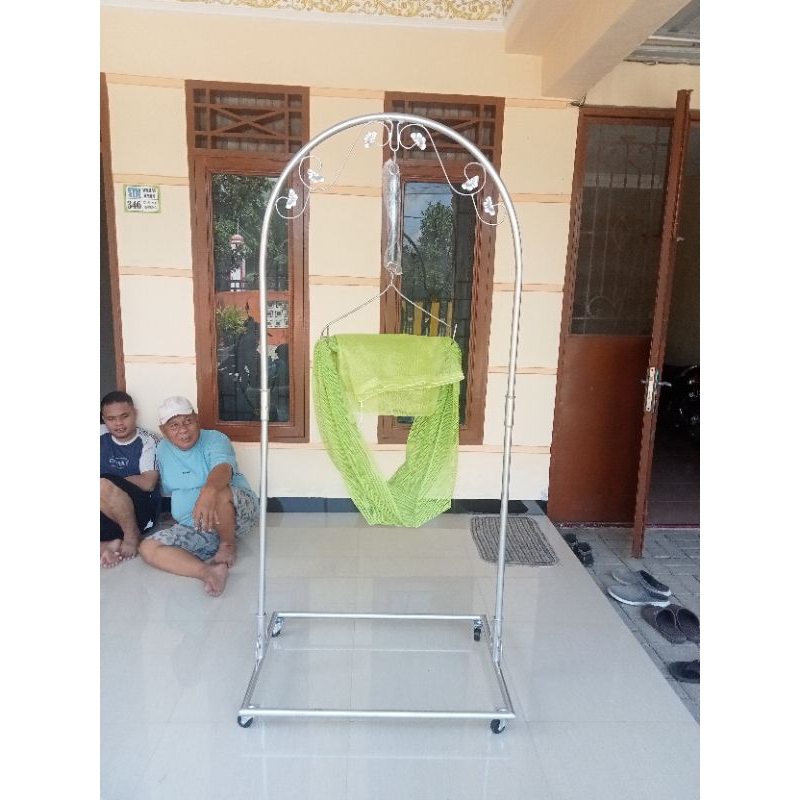Jual tiang ayunan bayi (bermotif)roda kunci+ perset | Shopee Indonesia Jual tiang ayunan bayi (bermotif)roda kunci+ perset | Shopee Indonesia