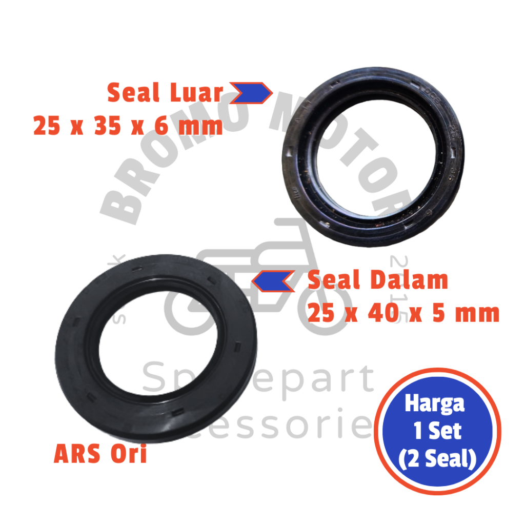 Jual Seal Dust Swing ARM Luar Dalam ARS Ori Honda Vario 125 150 160 ADV PCX Stylo (Sil Debu ...
