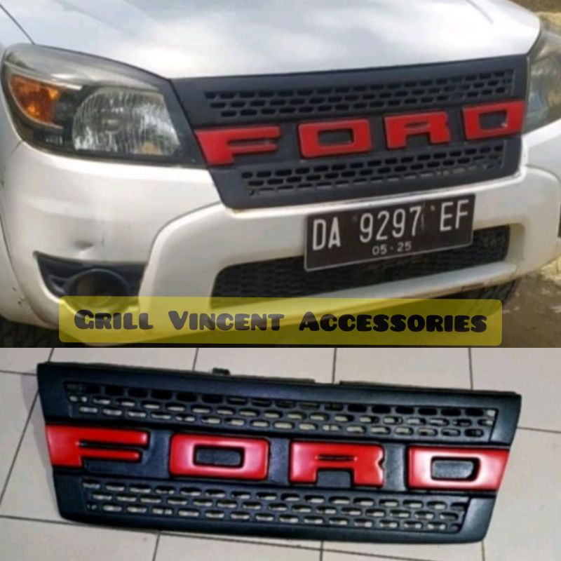 Jual Grill raptor ford ranger everest t5 tahun 2008 2009 2010 2011 ...