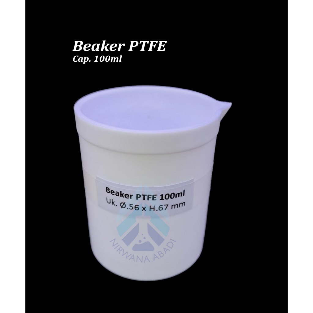 Jual Beaker PTFE Teflon 100ml, Gelas Kimia | Shopee Indonesia