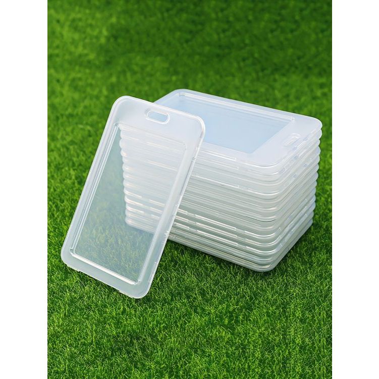 Jual FRAME BOX / card holder transparan box tutup / casing idcard ...