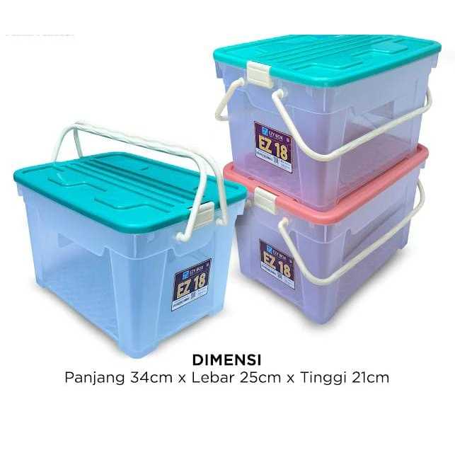 Jual container box-ezy box 18 lt-kontainer box 18 liter paket munggah ...