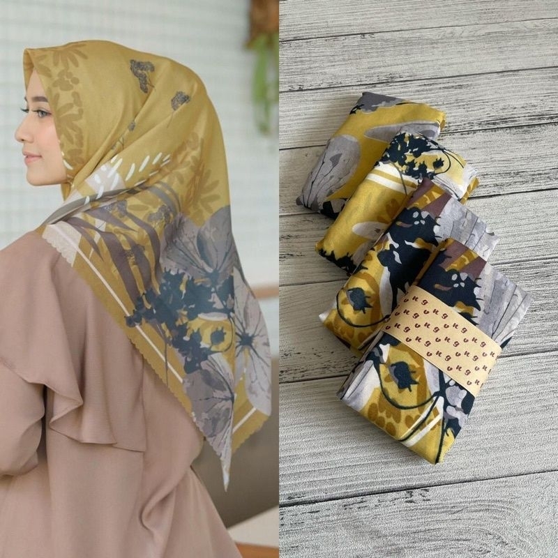 Jual Hijab Segi Empat Voal Motif/Kerudung Voal Motif Segi Empat m32 | Shopee Indonesia