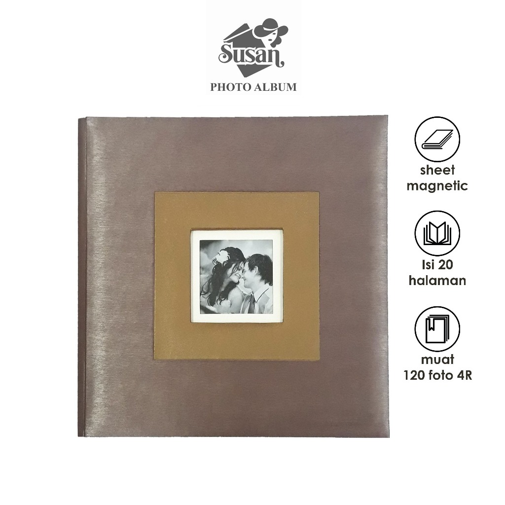 Jual Album foto magnetic jumbo isi 120 foto 4R | Susan Photo Album ...