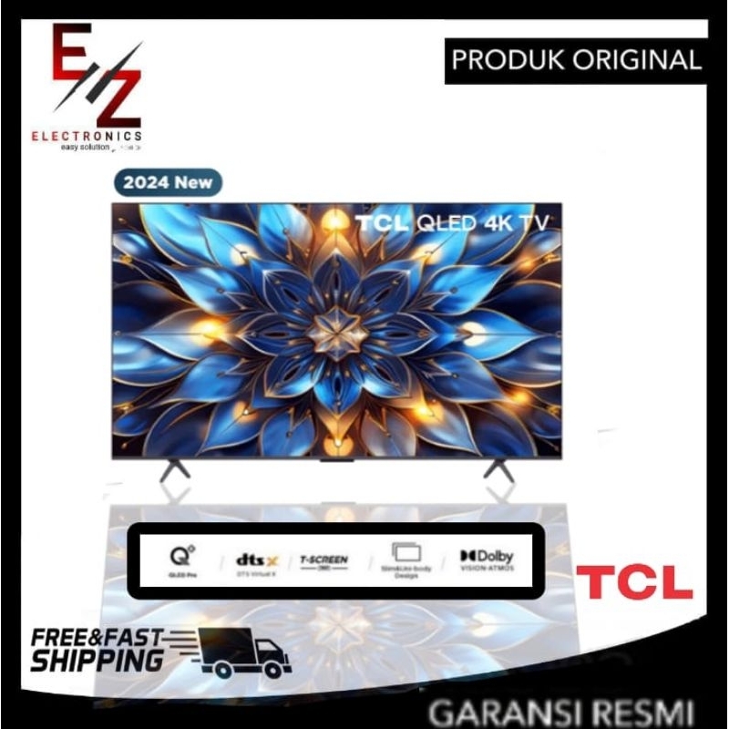 Jual TCL 43C61B Smart Google TV 43 Inch - UHD 4K HDR - T-Screen - QLED ...