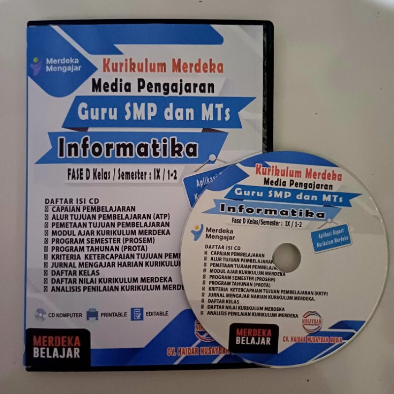 Jual INFORMATIKA SMP KELAS 9 KURIKULUM MERDEKA | Shopee Indonesia
