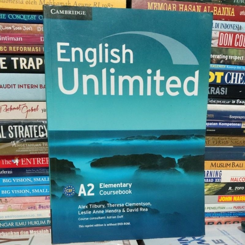 Jual CAMBRIDGE English Unlimited A2 Elementary Coursebook | Shopee ...