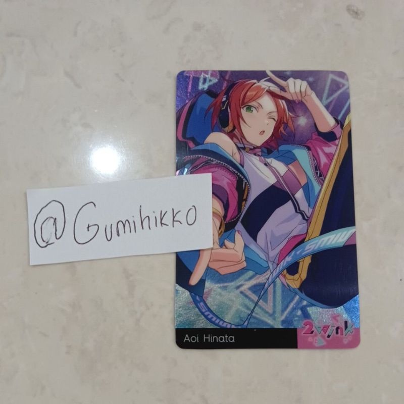 Jual Ensemble stars!! metal card Aoi Hinata | Shopee Indonesia
