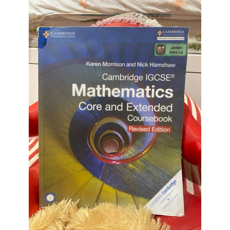 Jual cambridge IGCSE mathematic core and extended coursebook | Shopee ...