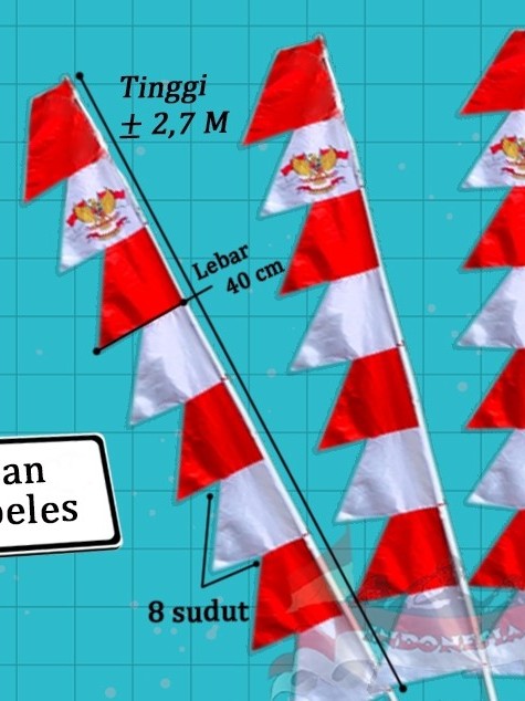 Jual BENDERA UMBUL-UMBUL WARNA WARNI/VARIASI HIJAU | Shopee Indonesia